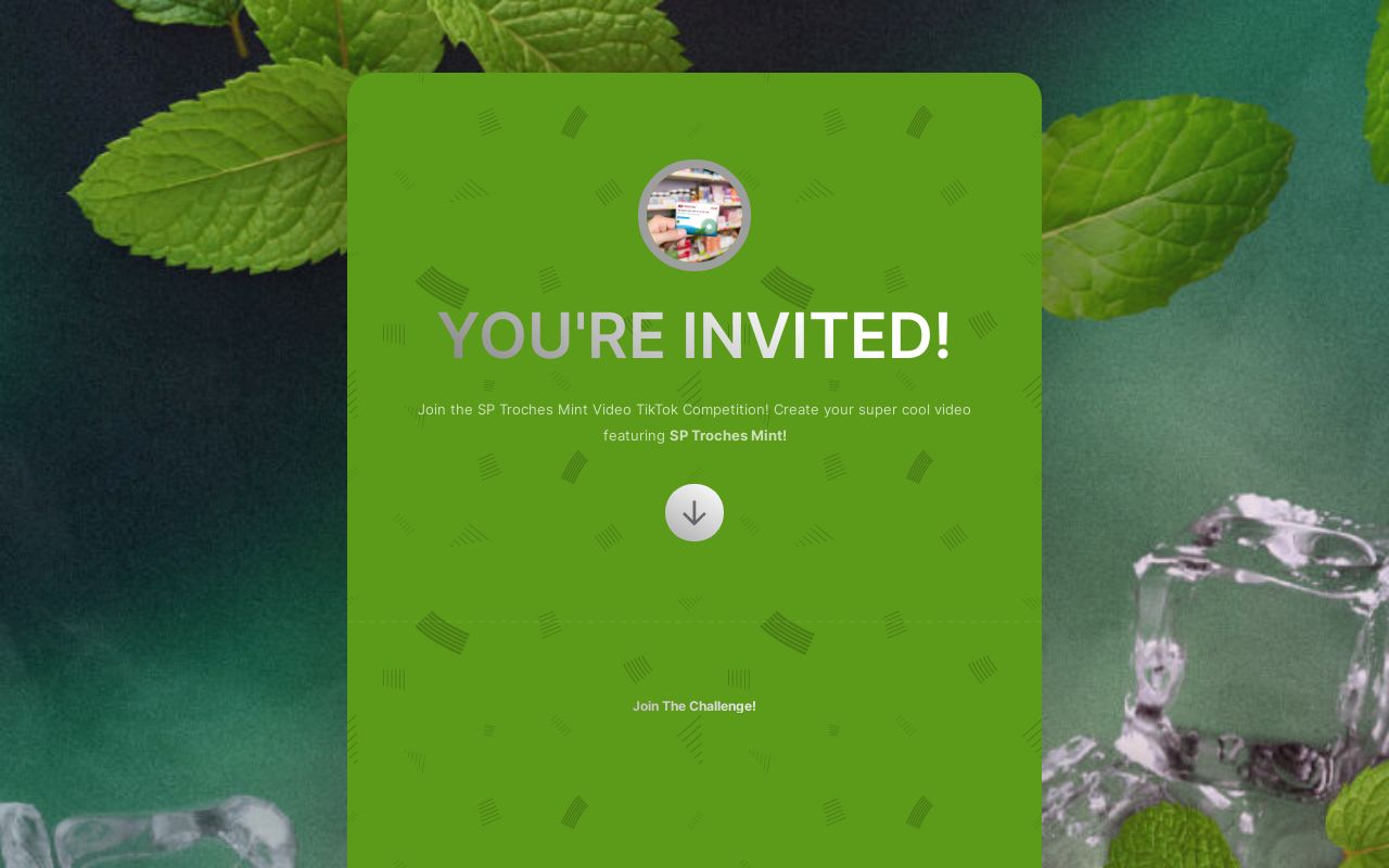 SP Troches Mint TikTok Video Competition